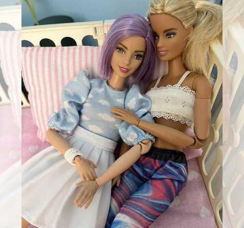 Кукла барби barbie fashionistas 18 на mtm теле