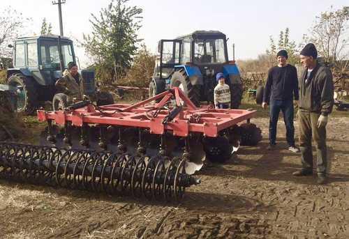 Борона бисковая бдм приц-усиленная