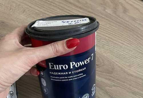 Краска tikkurila euro power 7