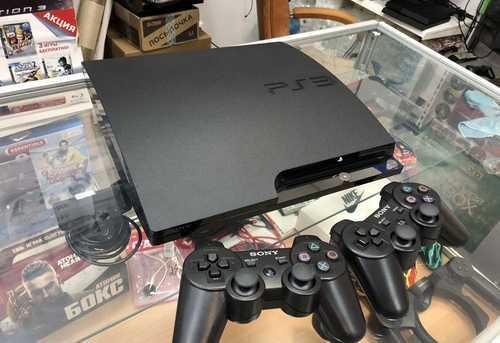 Ps3 slim 320 гб. и 50 игр