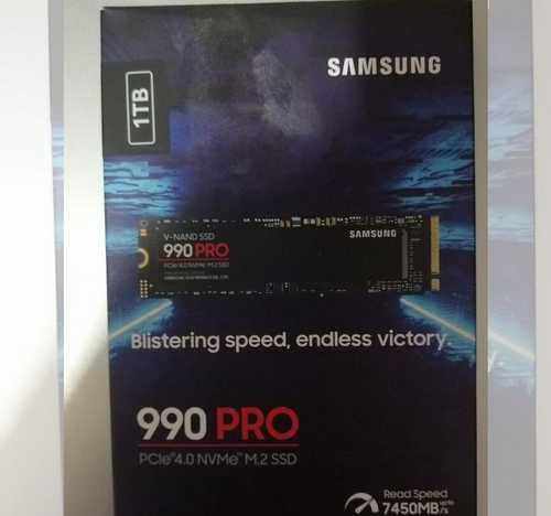 Ssd m2 Samsung 990 pro 1 tb новый