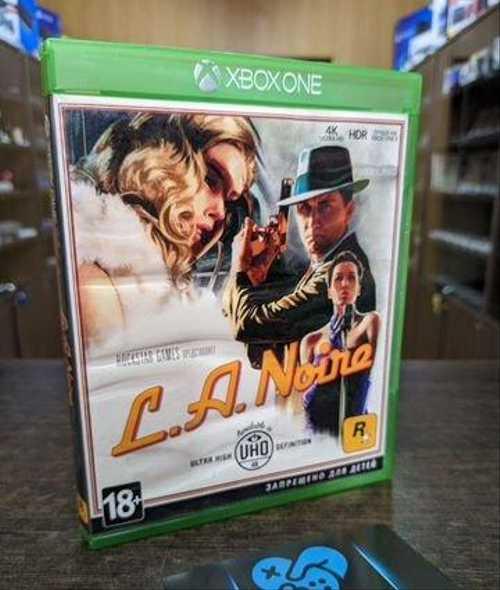 L.A. Noire. Лицензионный диск Xbox One Series X