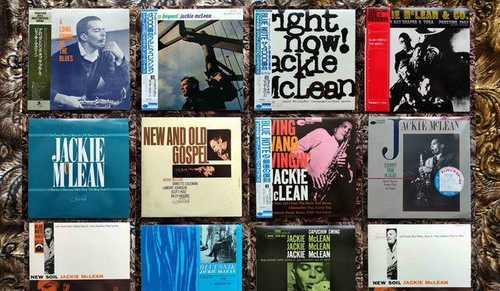 Jackie McLean - 11 альбомов джаз винил