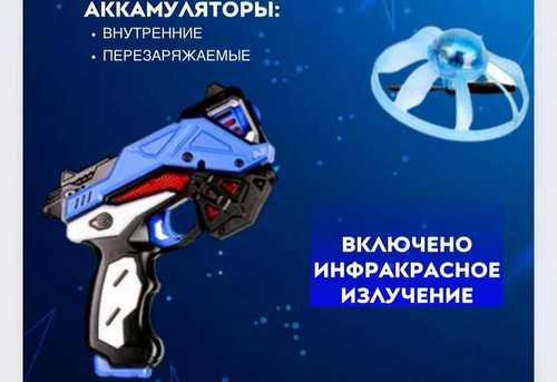 Пистолет бластер shooting star лазерный тир