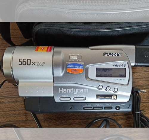 Видеокамера Sony handicam CCD-TR728E