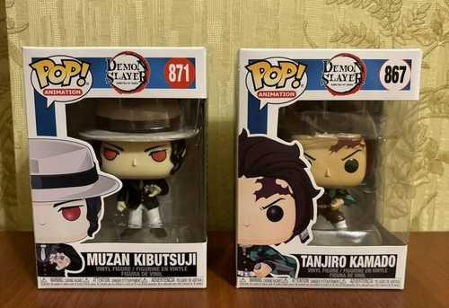 Funko POP Demon Slayer 871 Muzan + 867 Tanjiro