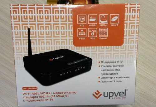 Wi-Fi adsl точка доступа Upvel UR-214AWG