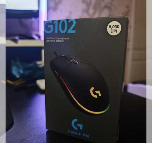 Мышка Logitech G102 (новая)