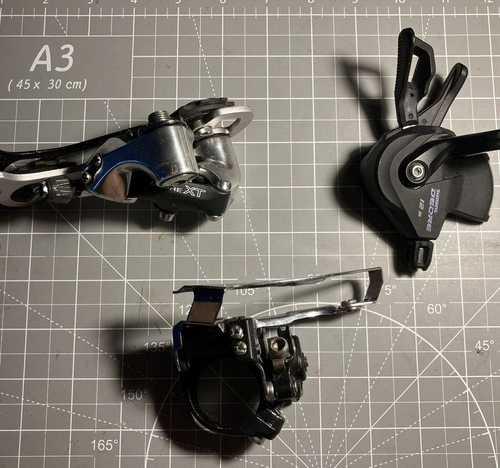 Велозапчасти shimano deore, xt