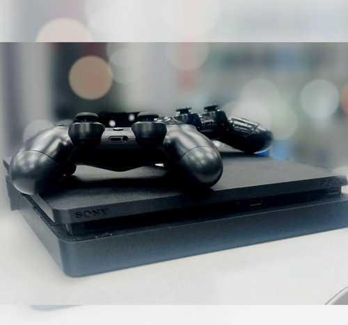 Sony playstation 4 slim 1tb 2 геймпада