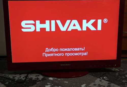 Телевизор красный Shivaki