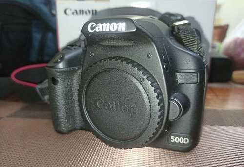 Зеркальный фотоаппарат Canon EOS 500D body