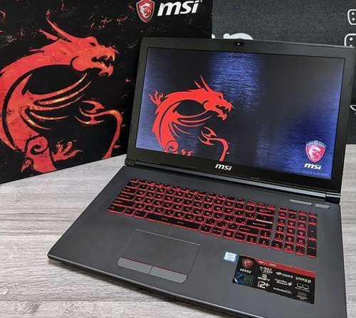 Игровой ноутбук MSI 17.3 GTX 1050 Ti