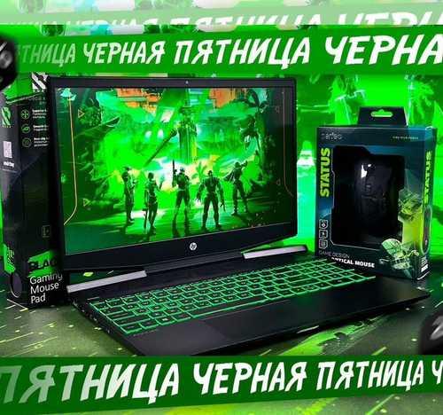 Ноутбук HP Pavilion Gaming 15 / RTX 2060 / i5