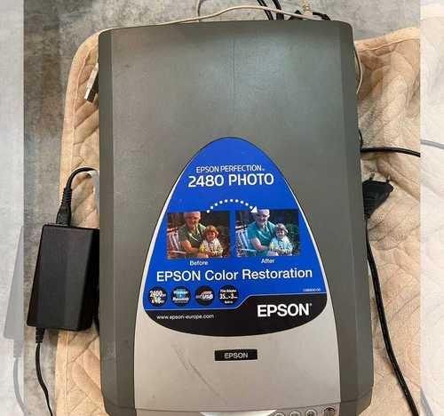 Сканер epson perfection 2480