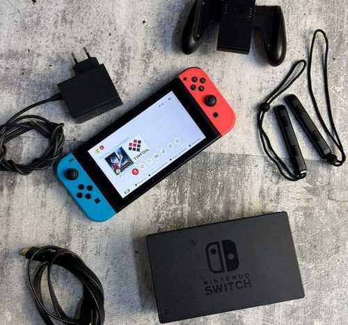 Nintendo switch 128gb прошитая Чип