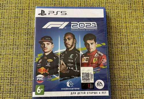 Formula 1 2021 ps5 новый диск