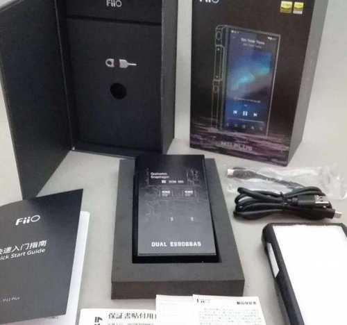 Fiio m11 plus ess, новый + 256 gb sd card