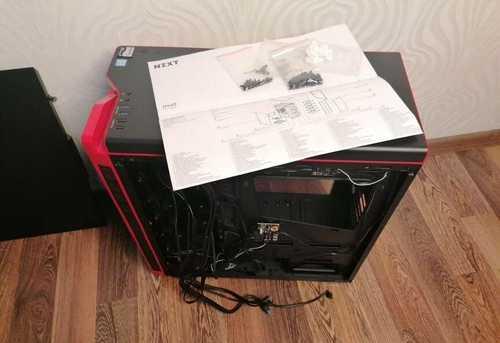 Компьютерный корпус nzxt Black-Red CA - H442W-M1