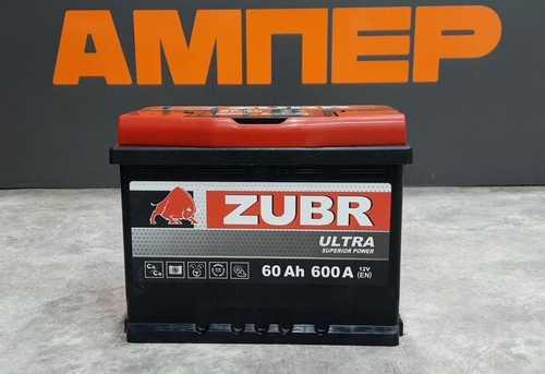Аккумулятор 60 А.ч. Zubr Ultra 600 A/EN