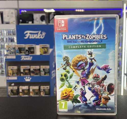 Plants vs Zombies Битва за Нейборвиль Nintendo