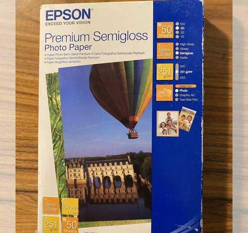 Фотобумага Epson Premium S041765