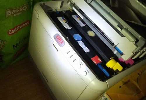 Цветной лазерный принтер OKI C3400