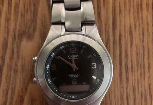 Часы casio lineage titanium lin-166