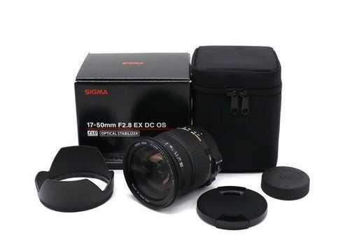 Sigma AF 17-50mm f/2.8 EX DC OS HSM Nikon F в упак
