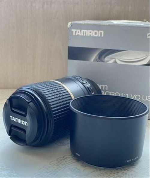 Объектив Tamron SP 90mm f/2.8 Di VC USD 1:1 Macro