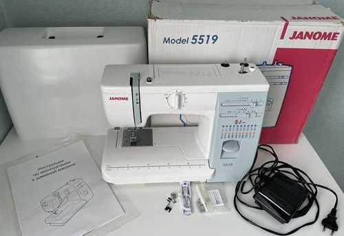 Швейная машинка janome 5519