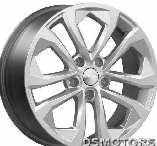 Диски Тукан 7/17 5x114.3 ET40 d66.1 toyota silver