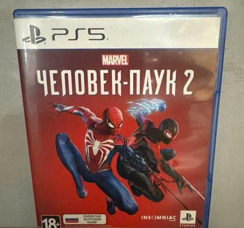 Человек паук 2 ps5 диск