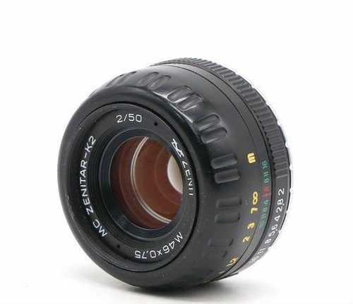 Новый Зенитар-К2 / K2s мс 2/50 для Canon EOS