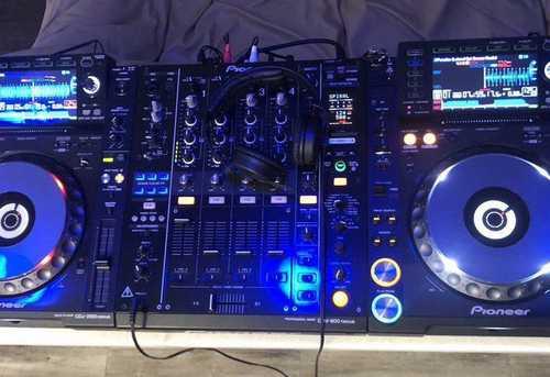 Комплект Pioneer CDJ 2000 Nexus + DJM 900 Nexus