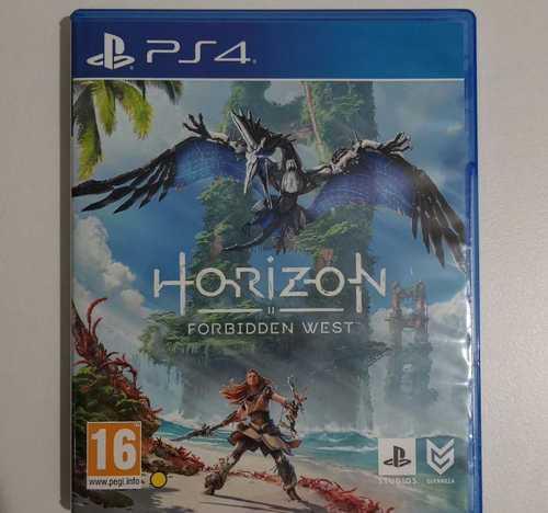 Horizon forbidden west ps4 диск