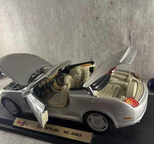 Lexus SC 430 1:18 Maisto новый