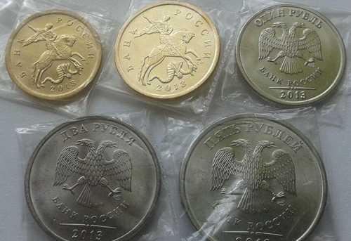 Набор монет 2013 спмд (UNC, без обращения)