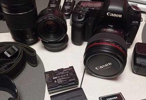 Зеркальный фотоаппарат Canon EOS 5D Mark II