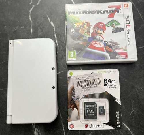 NEW nintendo 3DS XL white