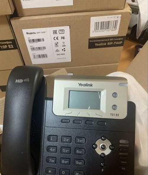Новый SIP телефон Yealink SIP-T21 E2 / SIP-T21P E2