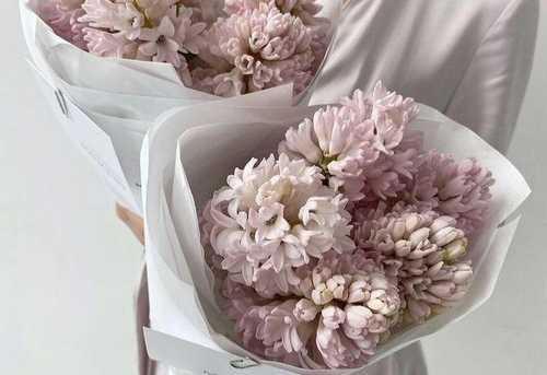 Букет цветов гиацинты,цветы букеты,доставка