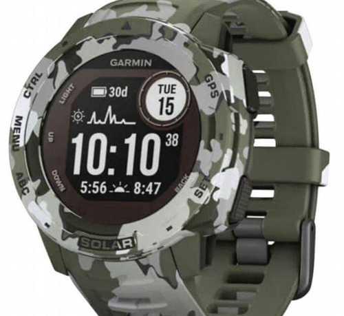 Часы Garmin Instinct Solar Camo Edition