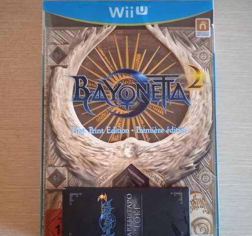 Bayonetta 2 First Print Edition Wii U