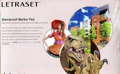 Альбом для маркеров Bleedproof Marker Pad A4 70g