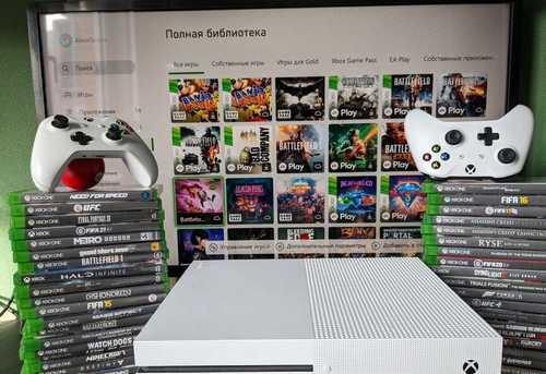 Xbox One S + 928 игр
