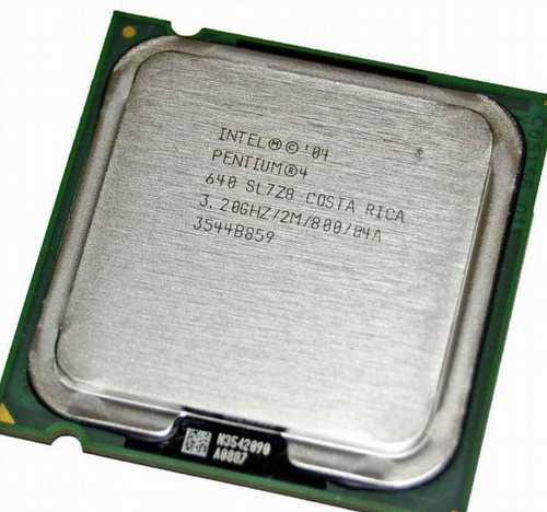 Процессор Pentium 640 SL7Z8 Intel 3200Mhz