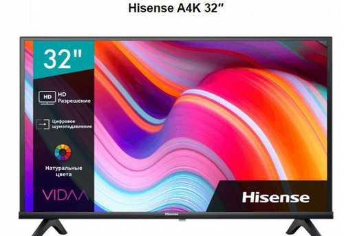 LED телевизор 32" Hisense 32A4K