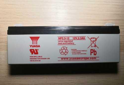 Свинцово-кислотный аккумулятор Yuasa NP2.3-12