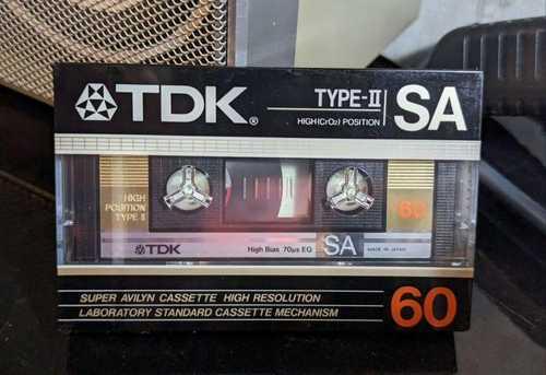 Аудиокассета TDK SA60